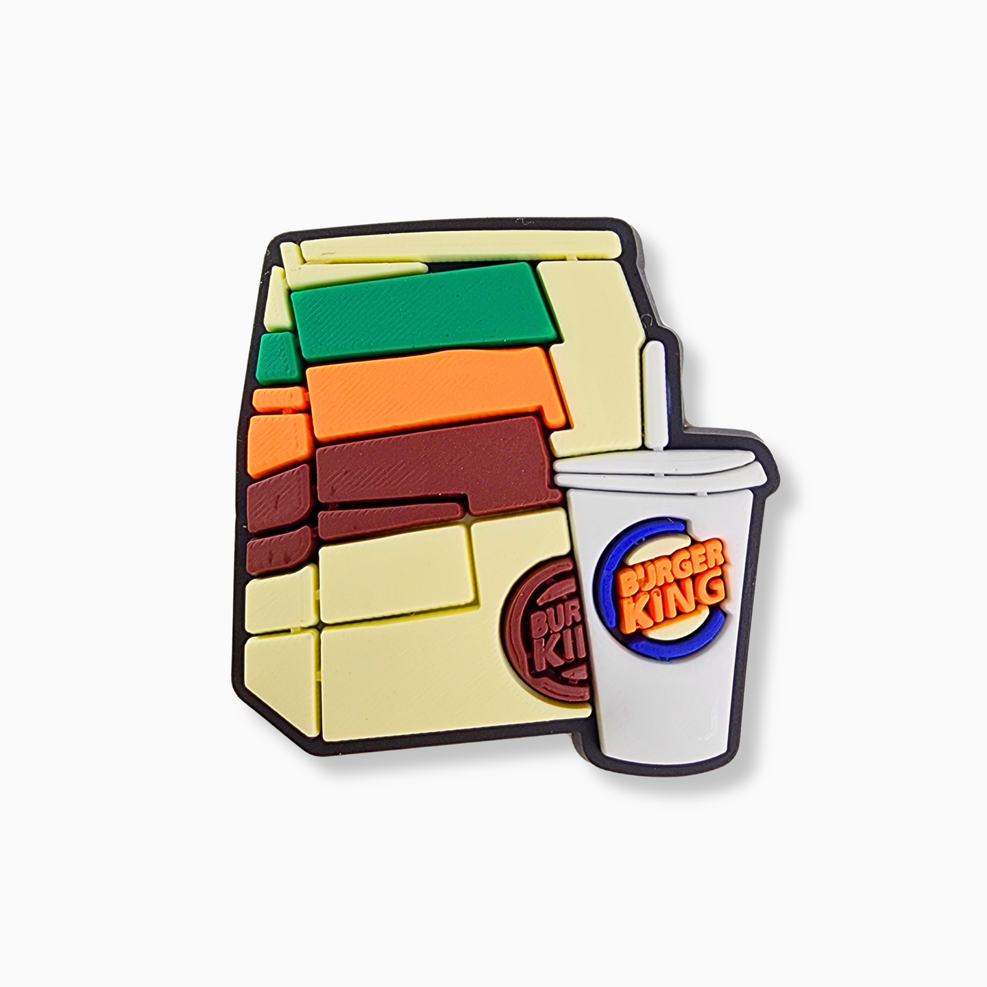 Burger King Charm || The Ugly Socks