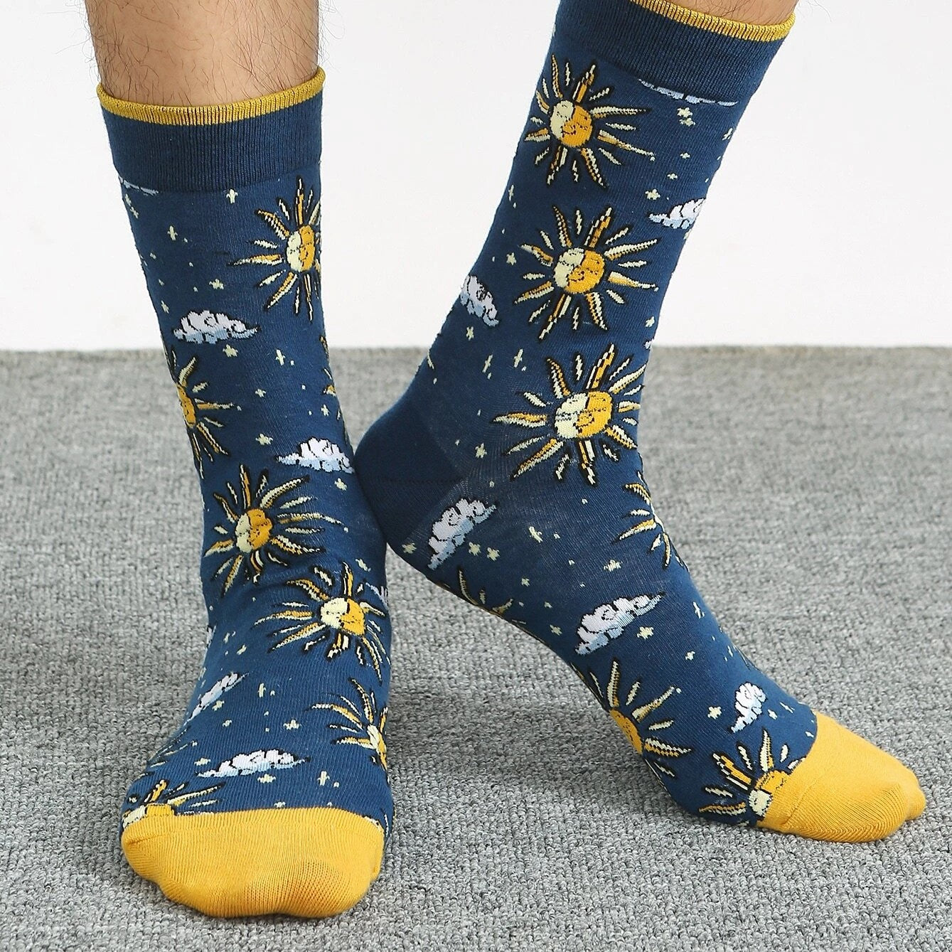 Smiley Sun Socks | The Ugly Socks